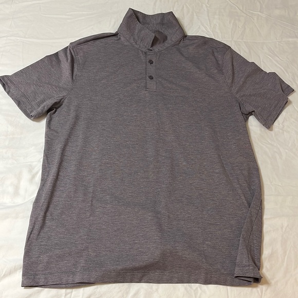 lululemon athletica | Shirts | Lululemon Light Purple Mens M Polo ...